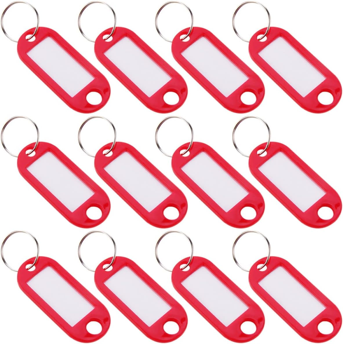 Labels 50pcs Hotel Key Rings Locker Practical Tag with Tough Chain Id ...