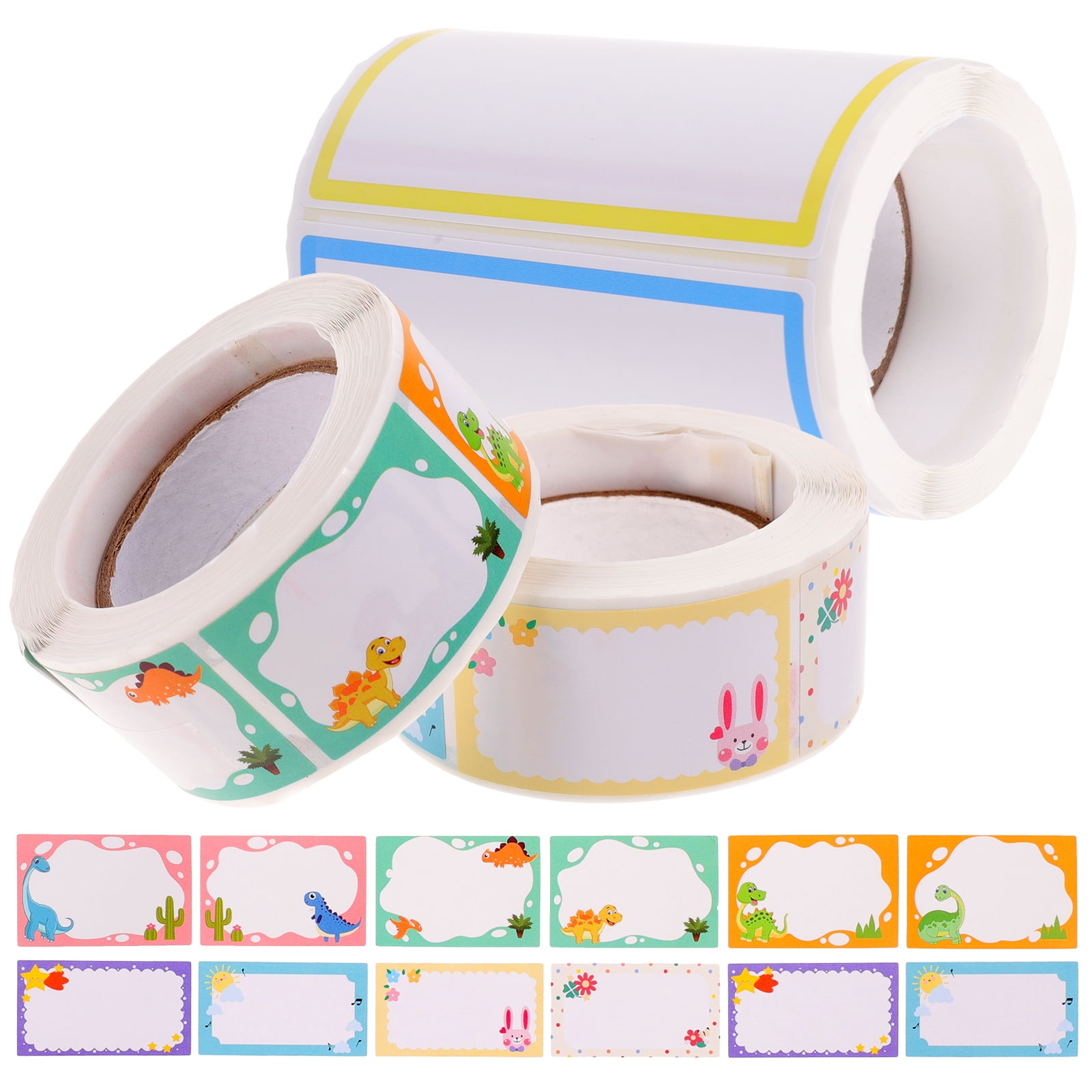 Labels Name Stickers Kids Tags Book Bottle Tag Baby Daycare Sticker ...