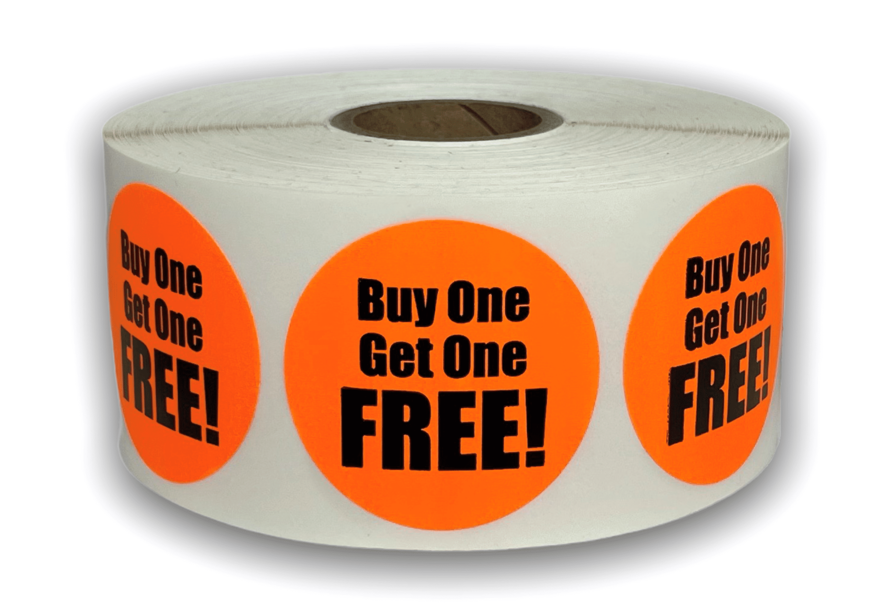 LabelsandMore Buy One Get One Free Sticker, Self-Adhesive (1.5") BOGO ...