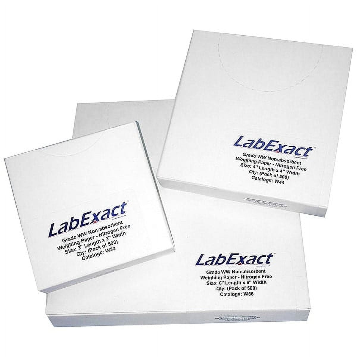 Labexact Weighing Paper,4",PK500 12L006 - Walmart.com