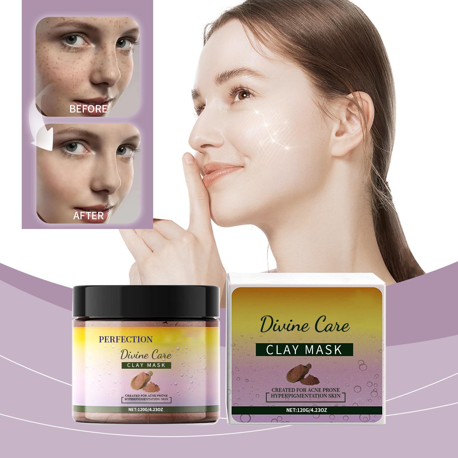 Labor Day Clearance Facial Mask,Melanin And Brightens Skin Tone Helps ...