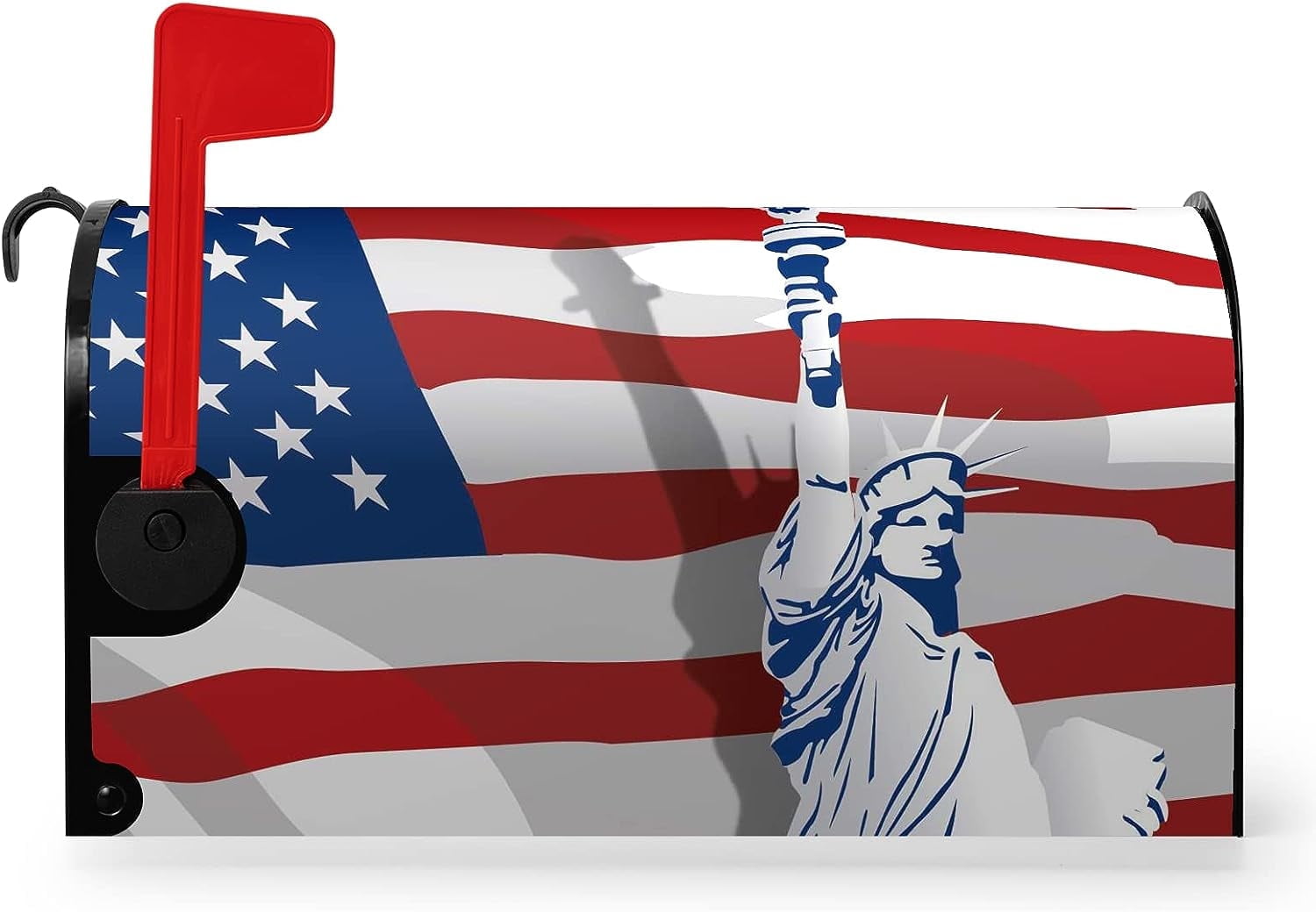 Labor Day Mailbox Cover Standard Size 18x21 Inch America Flag Magnetic ...