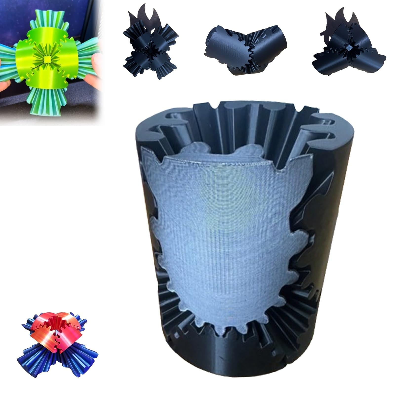 Labor Day Sales 2packs Arts&Crafts&DIYtoys,The Whirling Gear Cylinder ...