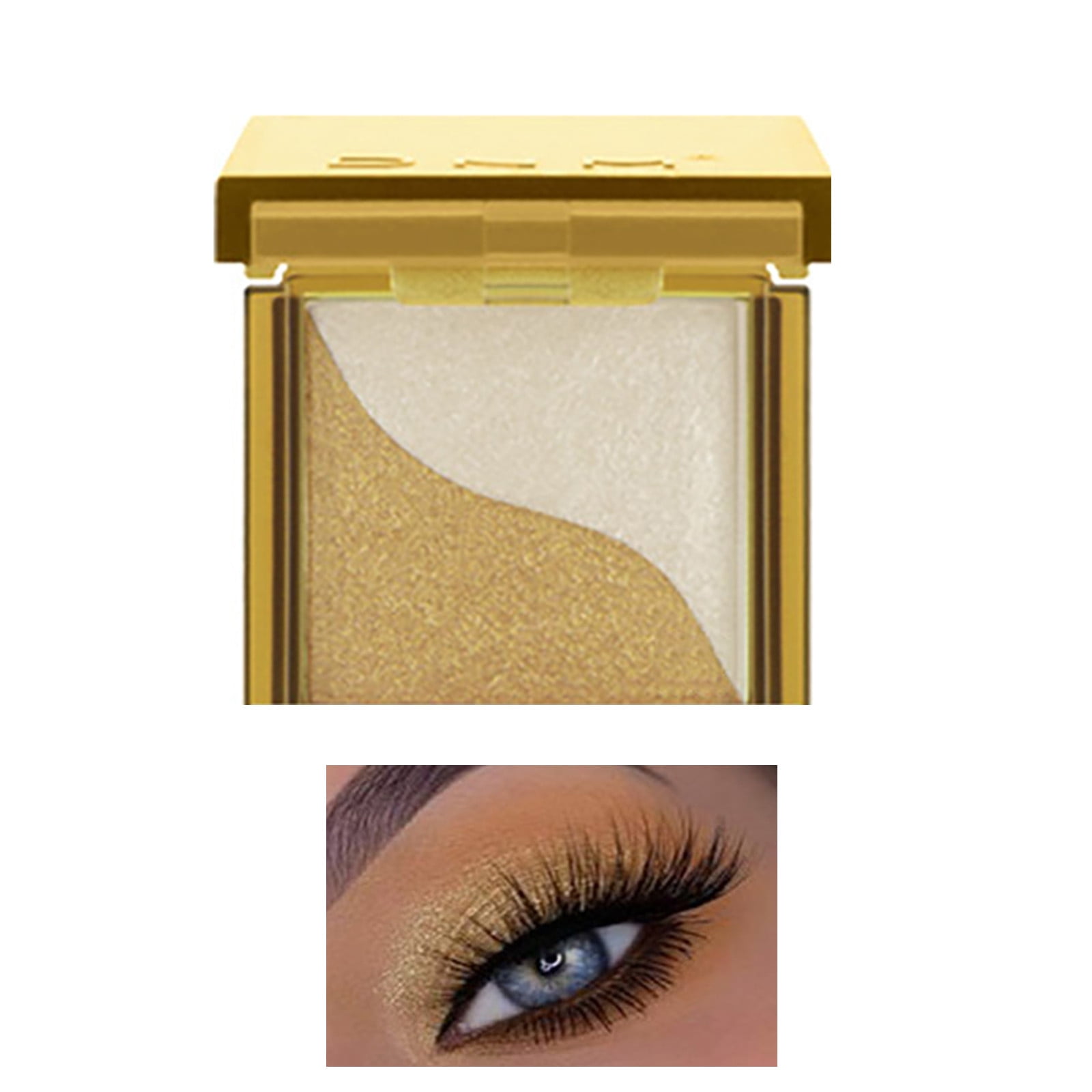 Labor Day Savings Eyeshadow,Glazed Light Two Color Lazy Eye Shadow ...