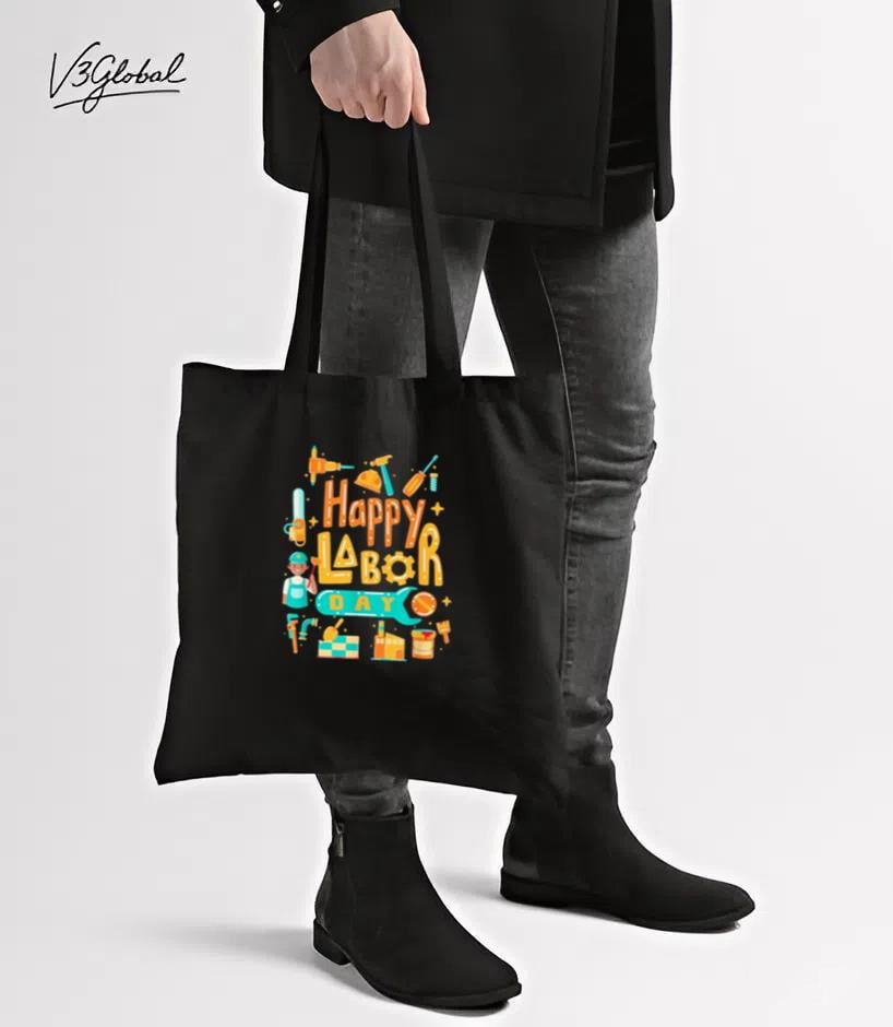 Labor Day Weekend Red White Blue Graphic Party Theme Tote Bags ...