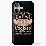 Labor Delivery Nurse Holiday Cheer Design iPhone 17 through 11 Pro Max ...