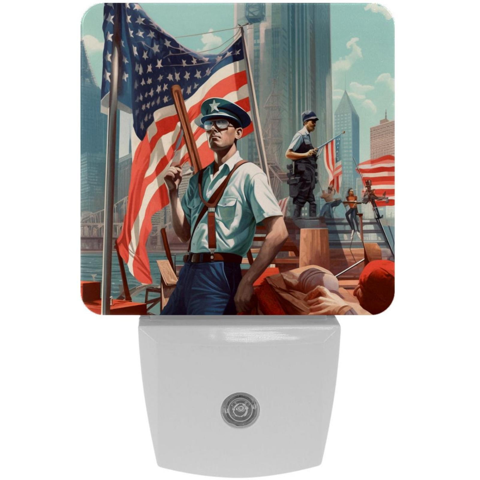 Labor LED Square Night Lights - Stylish and Energy-Efficient Room ...