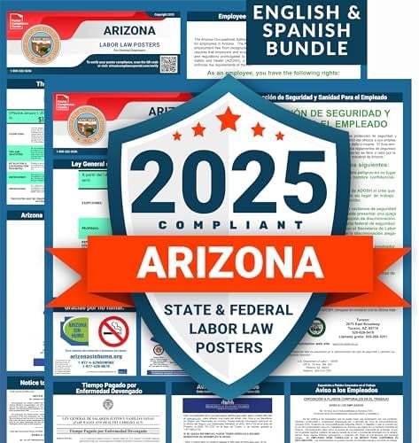 Labor Law Posters - Arizona Labor Law Poster State, Federal, OSHA ...