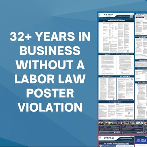 Labor Law Posters - New Jersey Labor Law Poster State, Federal, OSHA ...