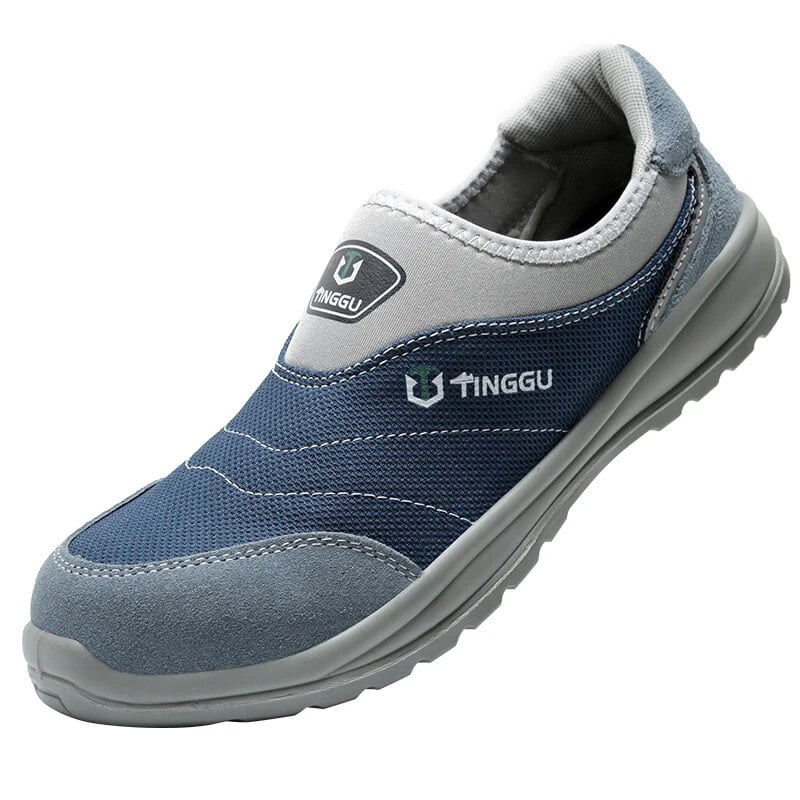 Labor Protection Shoes for Men, Anti-Smashing, Anti-Puncture, Steel Toe ...