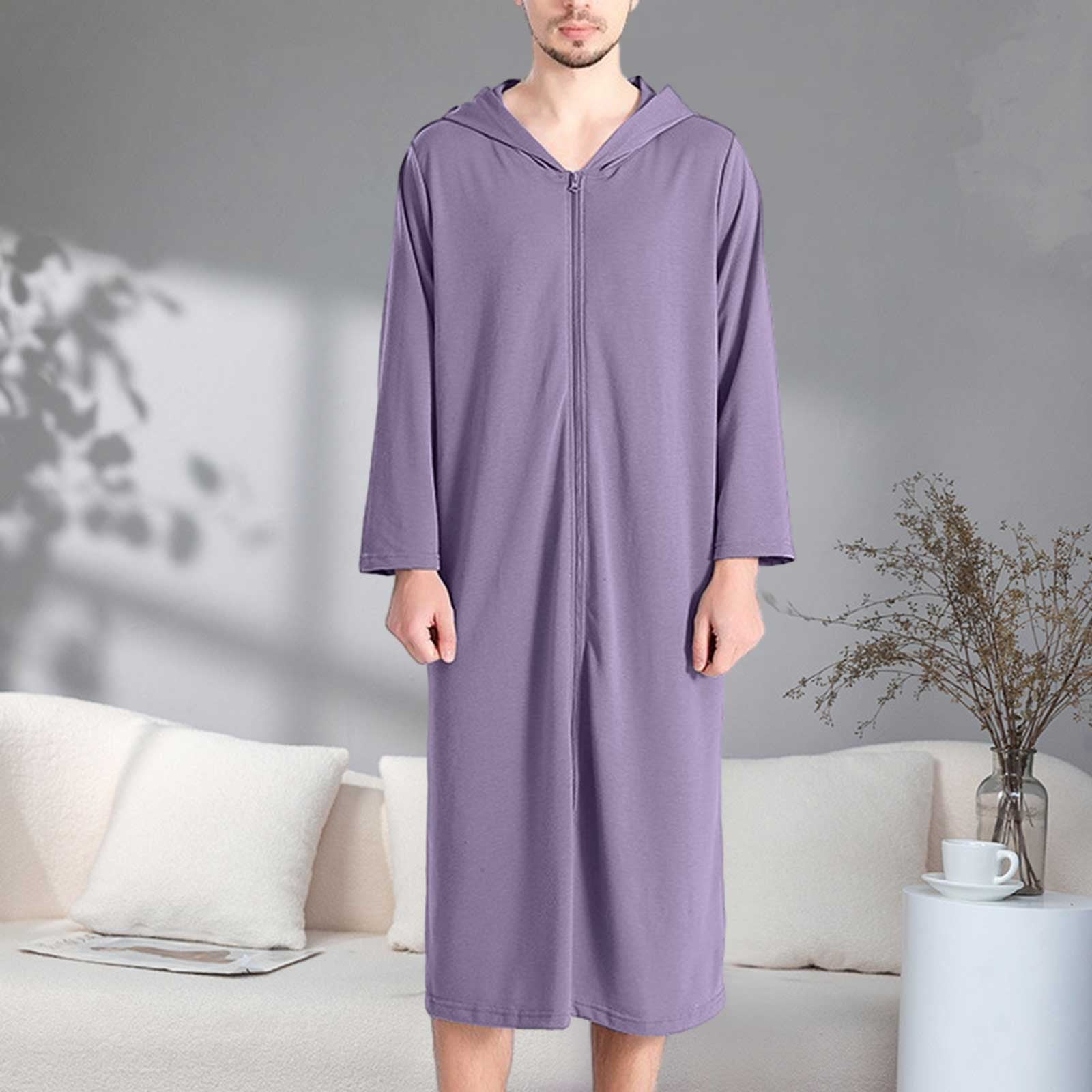 Labor Robe Women'S Bathrobes Light Weight Summer Robe Long, Couple ...