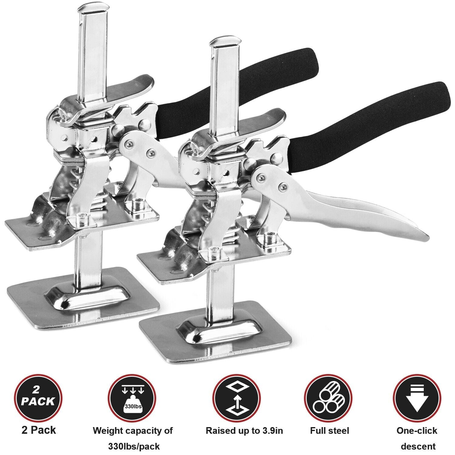 Labor Saving Arm Jack, 8 Inch Multifunctional Furniture Lifter Jacks ...