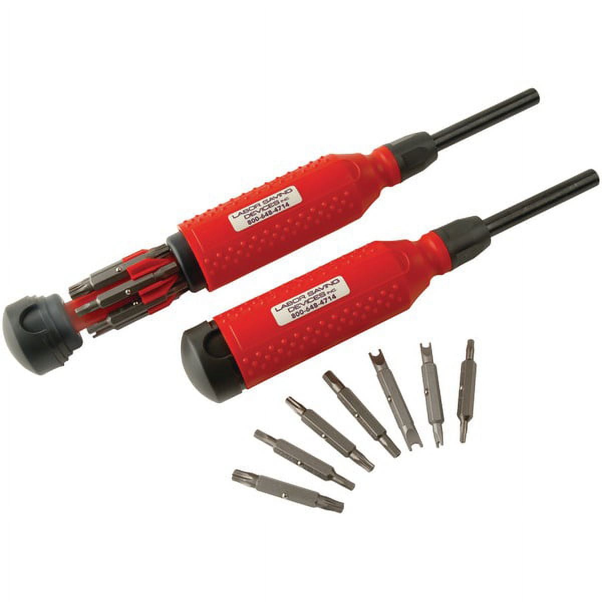 Labor Saving Devices 51-150 Megapro 15-in-1 Tamperproof Bit Screwdriver ...