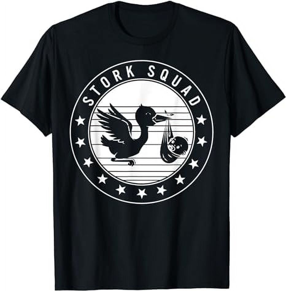 Labor Stork Squad Labor And Delivery Nurse Labor And Deliver T-Shirt ...