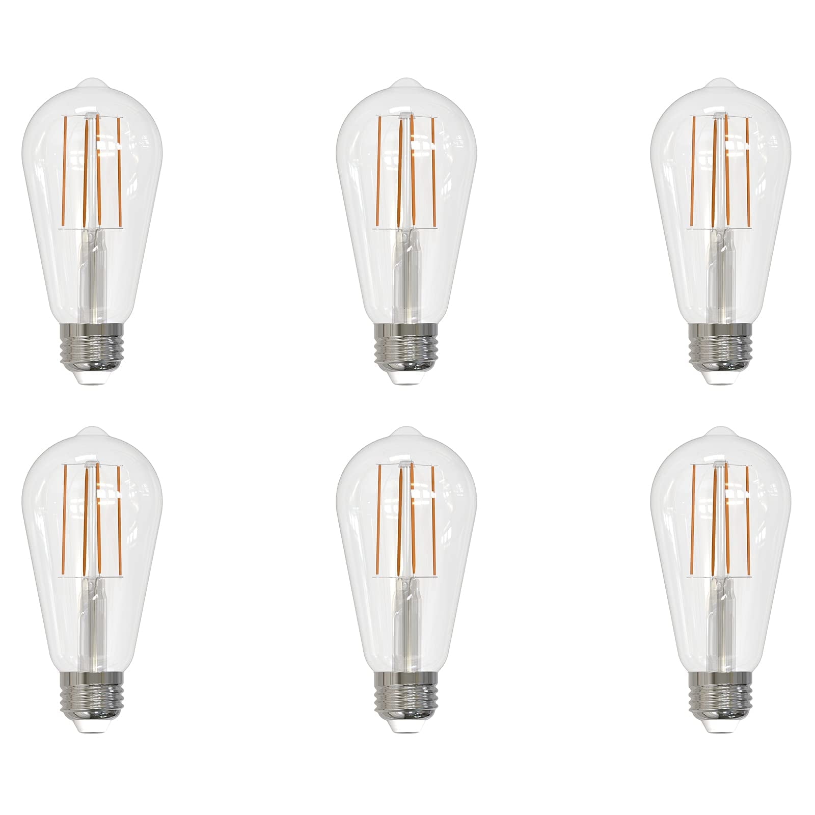 Laborate LED filament ST18 Dimmable Light Bulbs, 7W=60W,2700k Vintage ...
