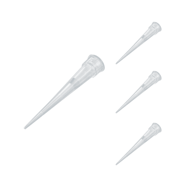 Laboratory Clear White 10UL Lab Liquid Pipette Pipettor Tips 2000 Pcs ...