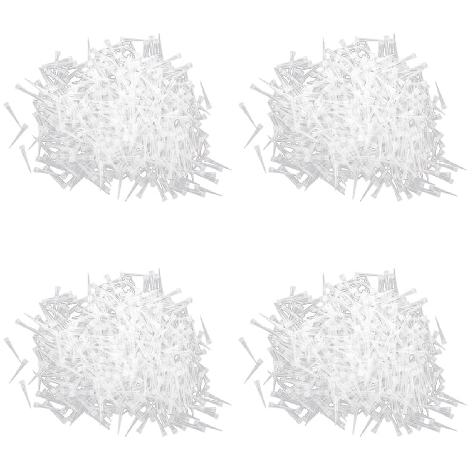 Laboratory Clear White 10UL Lab Liquid Pipette Pipettor Tips 4000 Pcs ...
