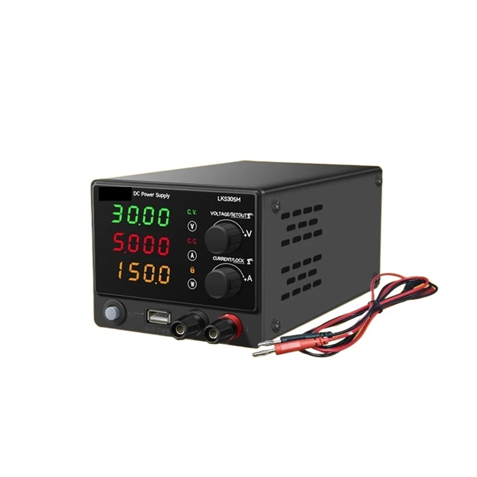 Laboratory DC Power Supply Adjustable Digit Display Voltage Regulator ...