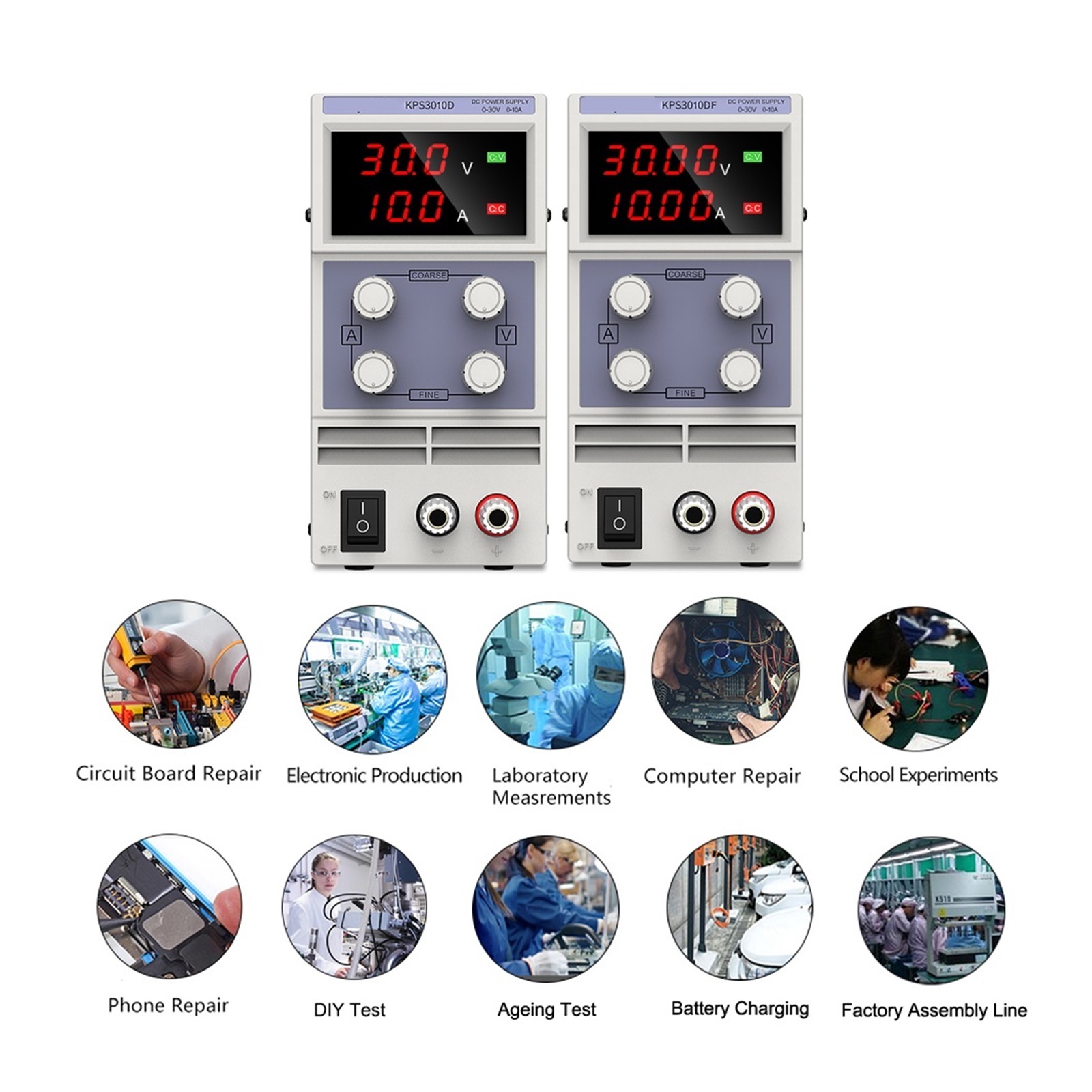 Laboratory Dc Power Supply Adjustable Voltage Regulator Stabilizer ...