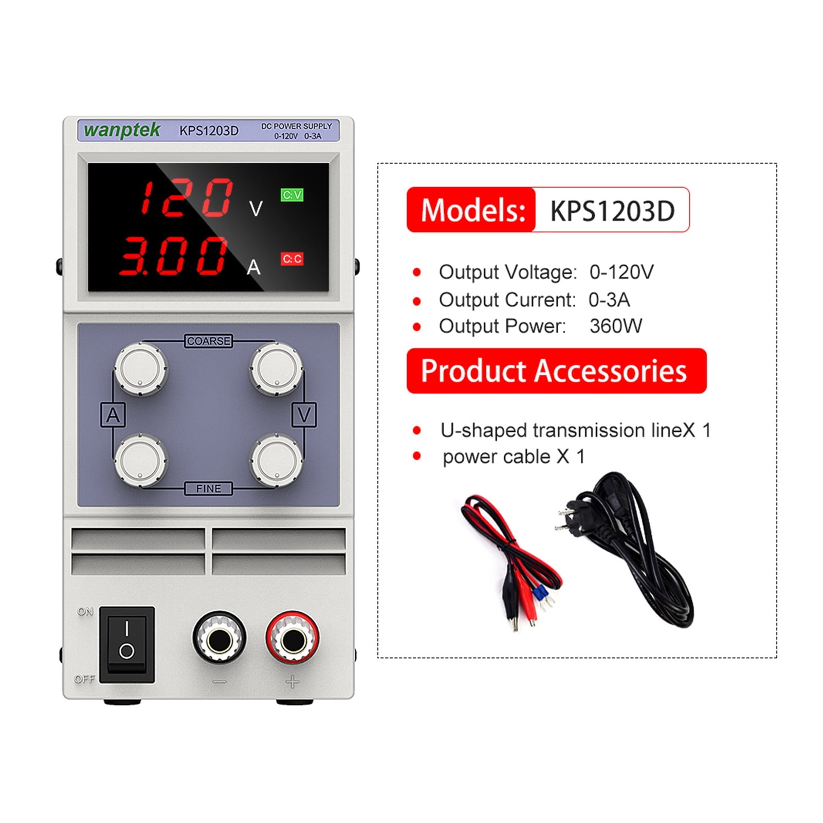 Laboratory Dc Power Supply Adjustable Voltage Regulator Stabilizer ...