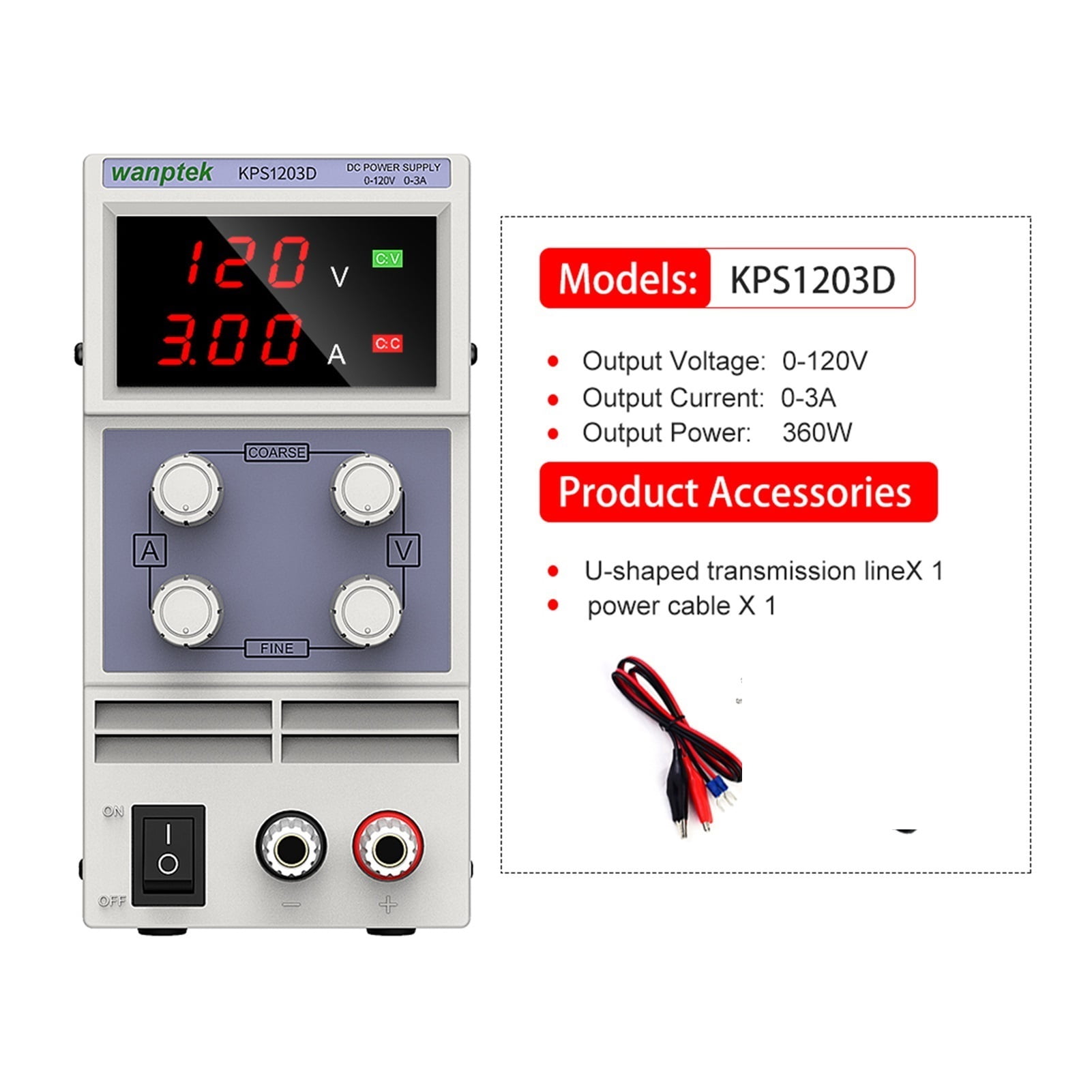 Laboratory Dc Power Supply Adjustable Voltage Regulator Stabilizer ...
