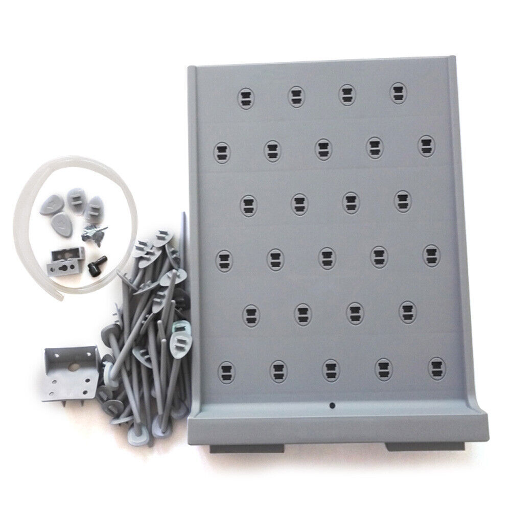 Laboratory Drying Rack PP Draining Peg Board for Tube Flask Glassware ...