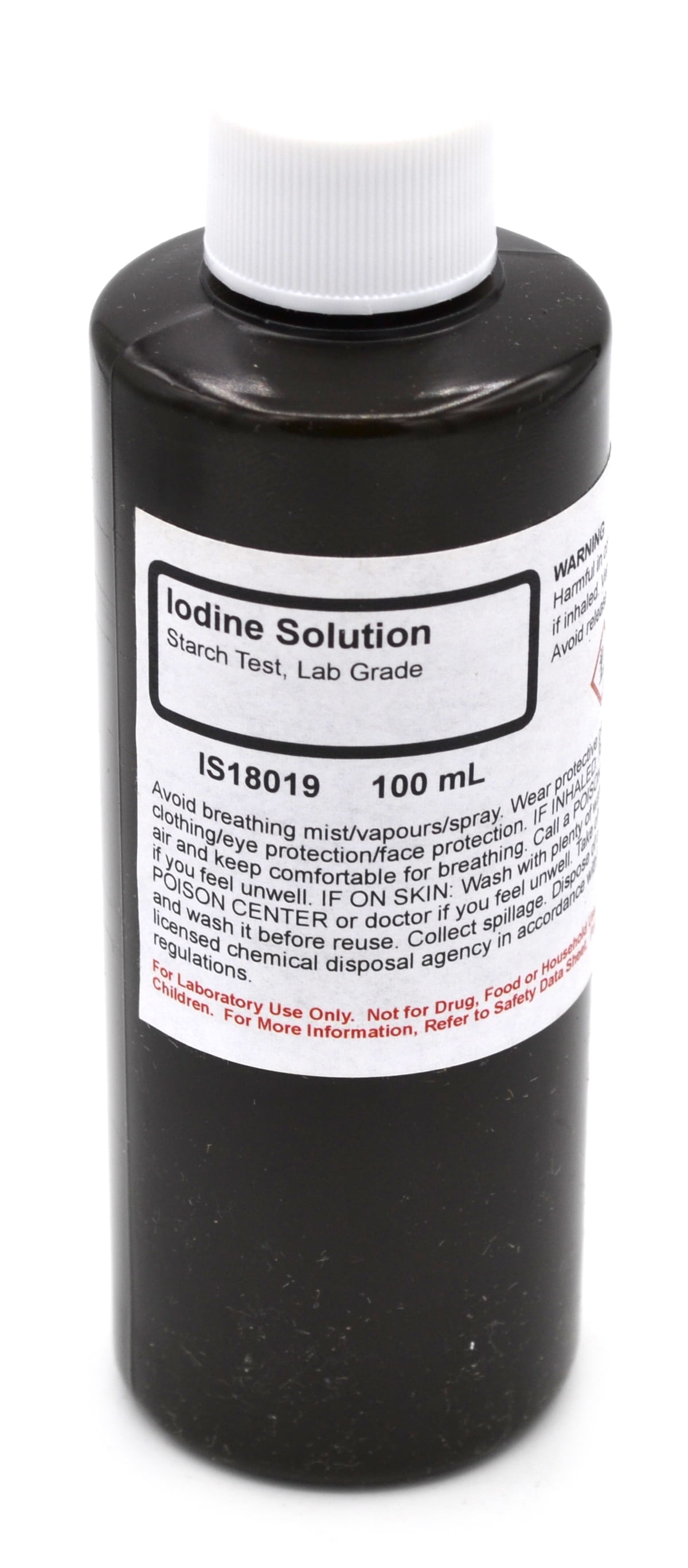 Laboratory-Grade Iodine Solution, 100mL - The Curated Chemical ...