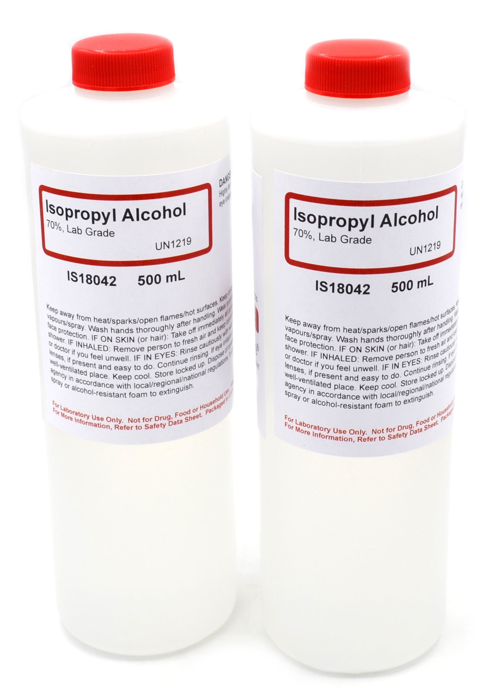 Laboratory-Grade Isopropyl Alcohol, 70%, 500mL, Case of 2 - The Curated Chemical Collection ...
