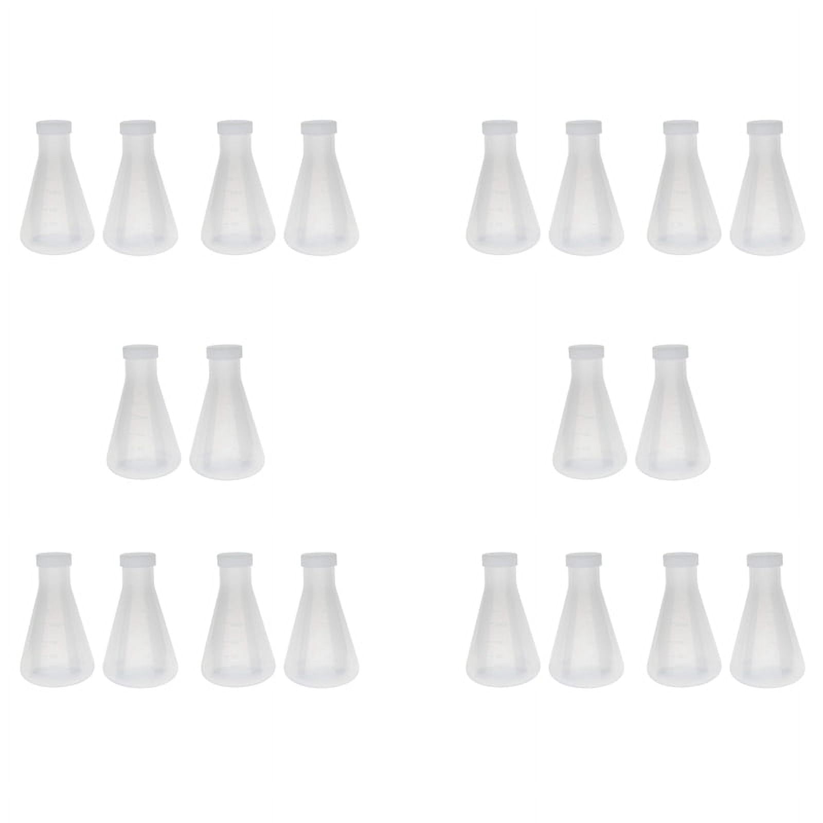 Laboratory Graduated Plastic Conical Flask, Measurable, Smooth Thick ...