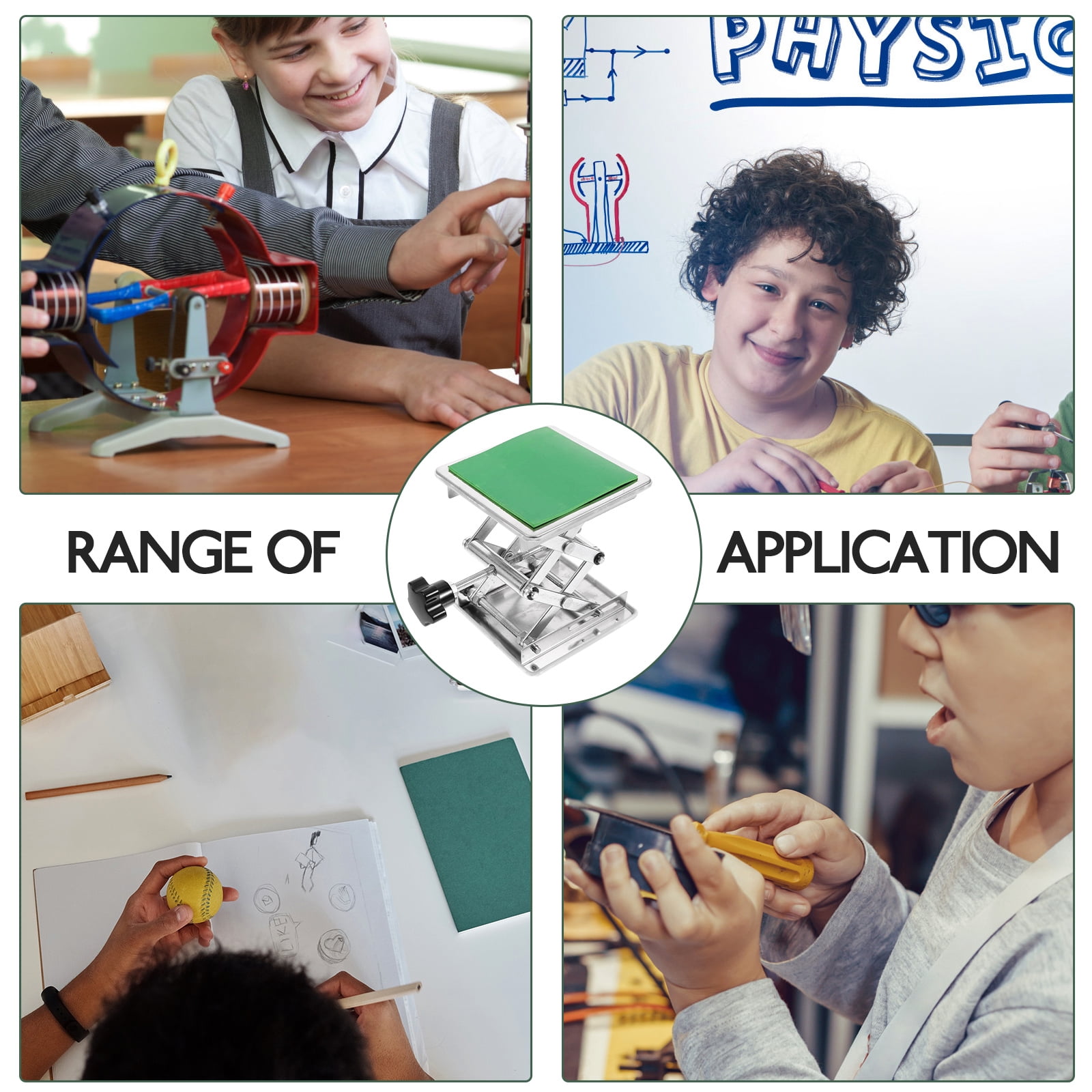 Laboratory Jack Lab Platform Adjustable Lifting Jack Platform Stand ...