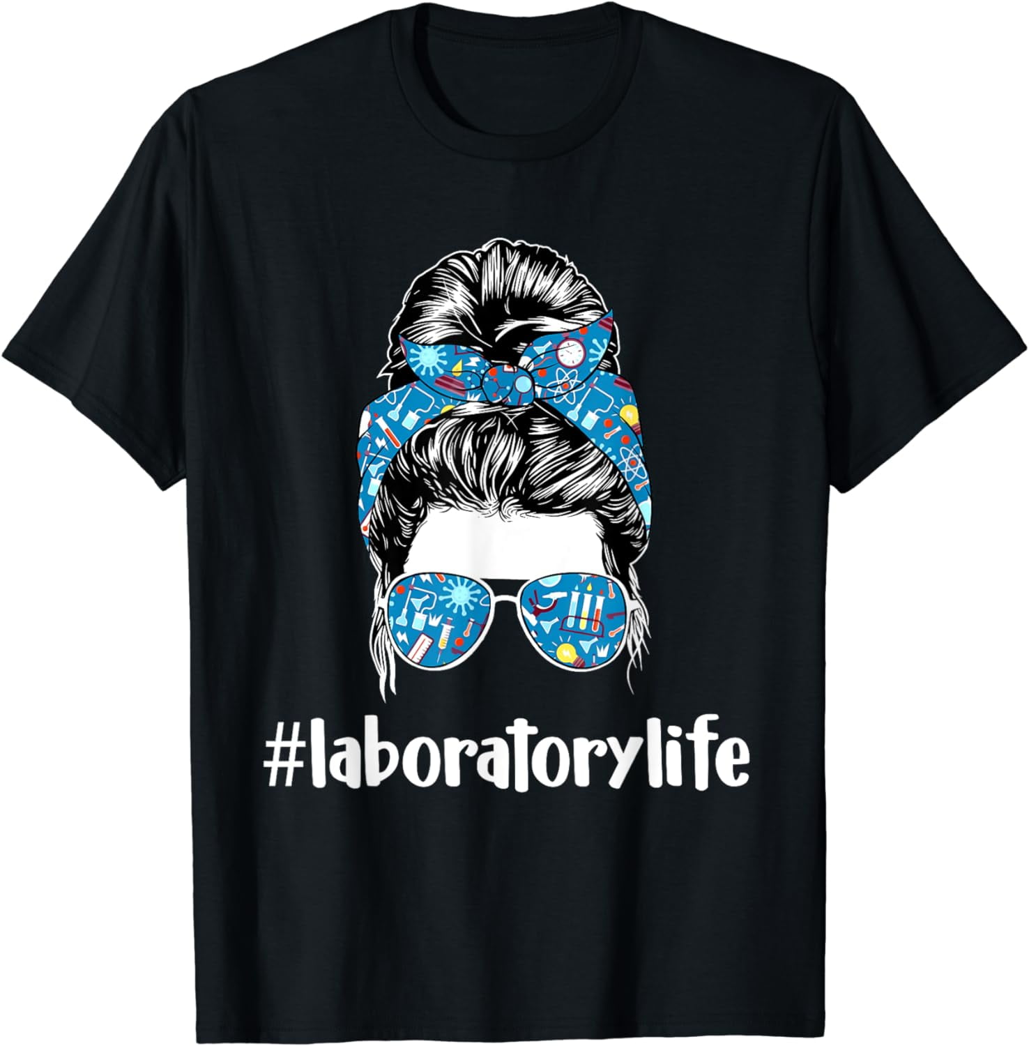 Laboratory Life - Medical Technologist Laboratory Technician T-Shirt ...