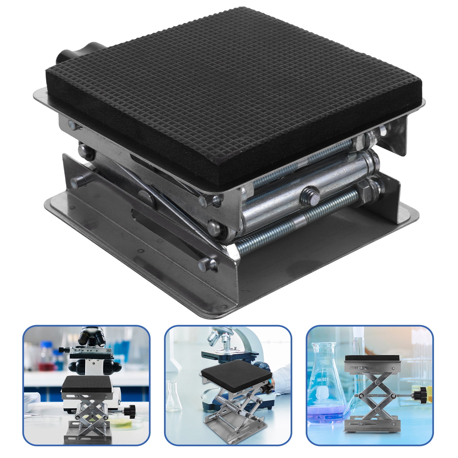 YEAHIBABY Stainless Steel Lifting Jack Platform Black 1Pack - Walmart.com