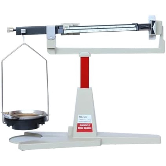 Laboratory Mechanical Scale, 4 Rulers Beam Mechanical Balance Scale ...