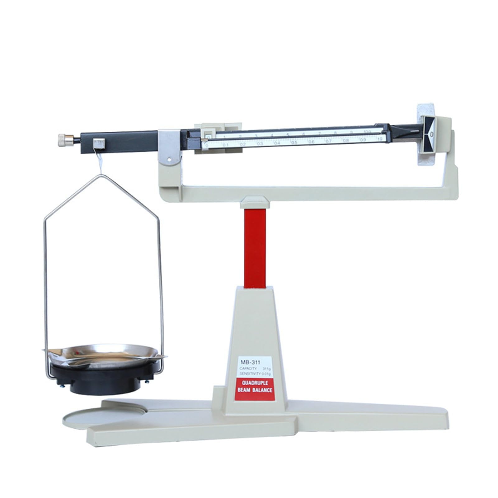 Laboratory Mechanical Scale, 4 Rulers Beam Mechanical Balance Scale ...