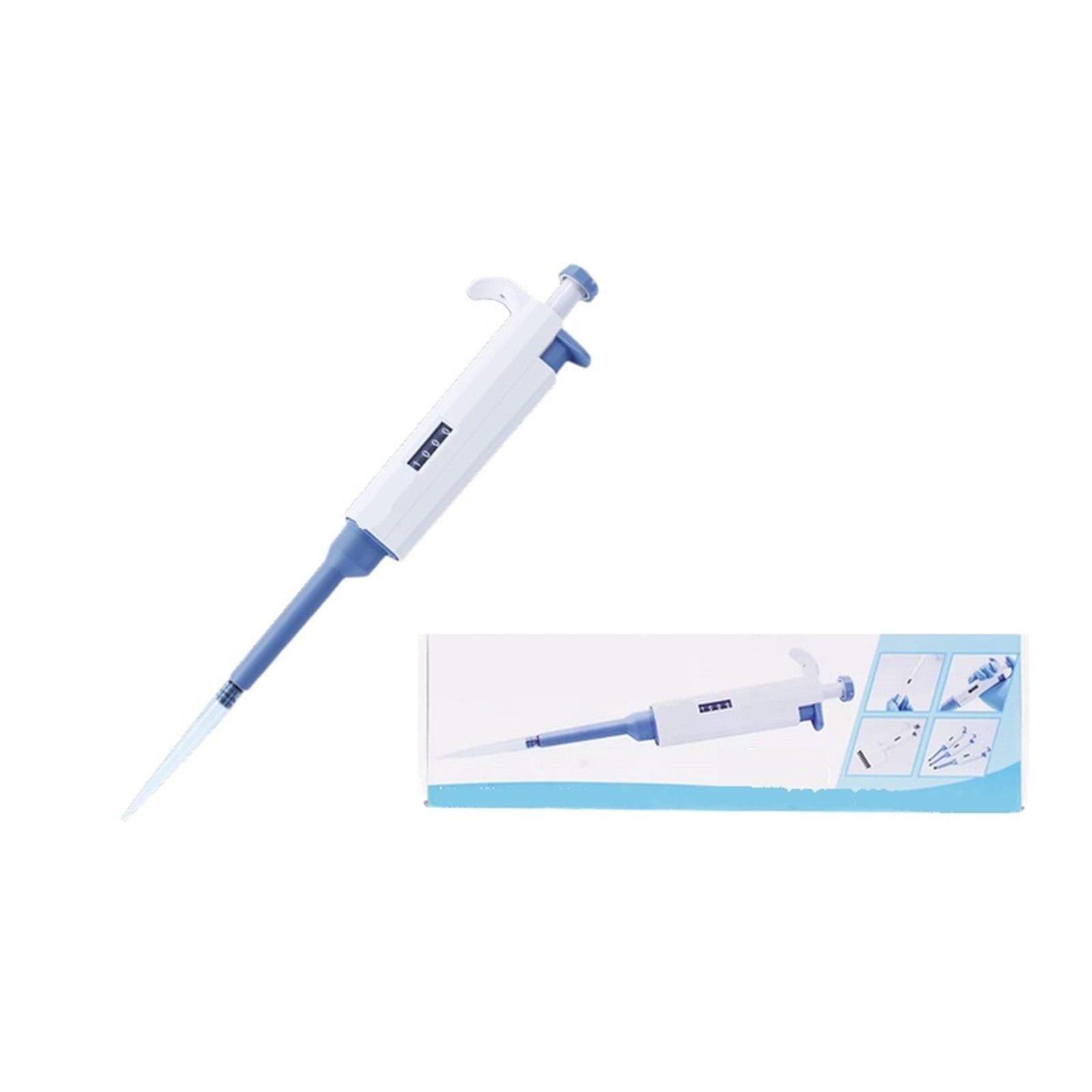 Laboratory Pipette 100-1000ulSingle Channel Digital Micropipette ...