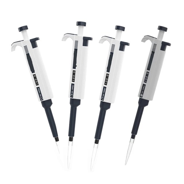 Laboratory Pipette Micropipette Single Channel Of Pipettes Manual ...