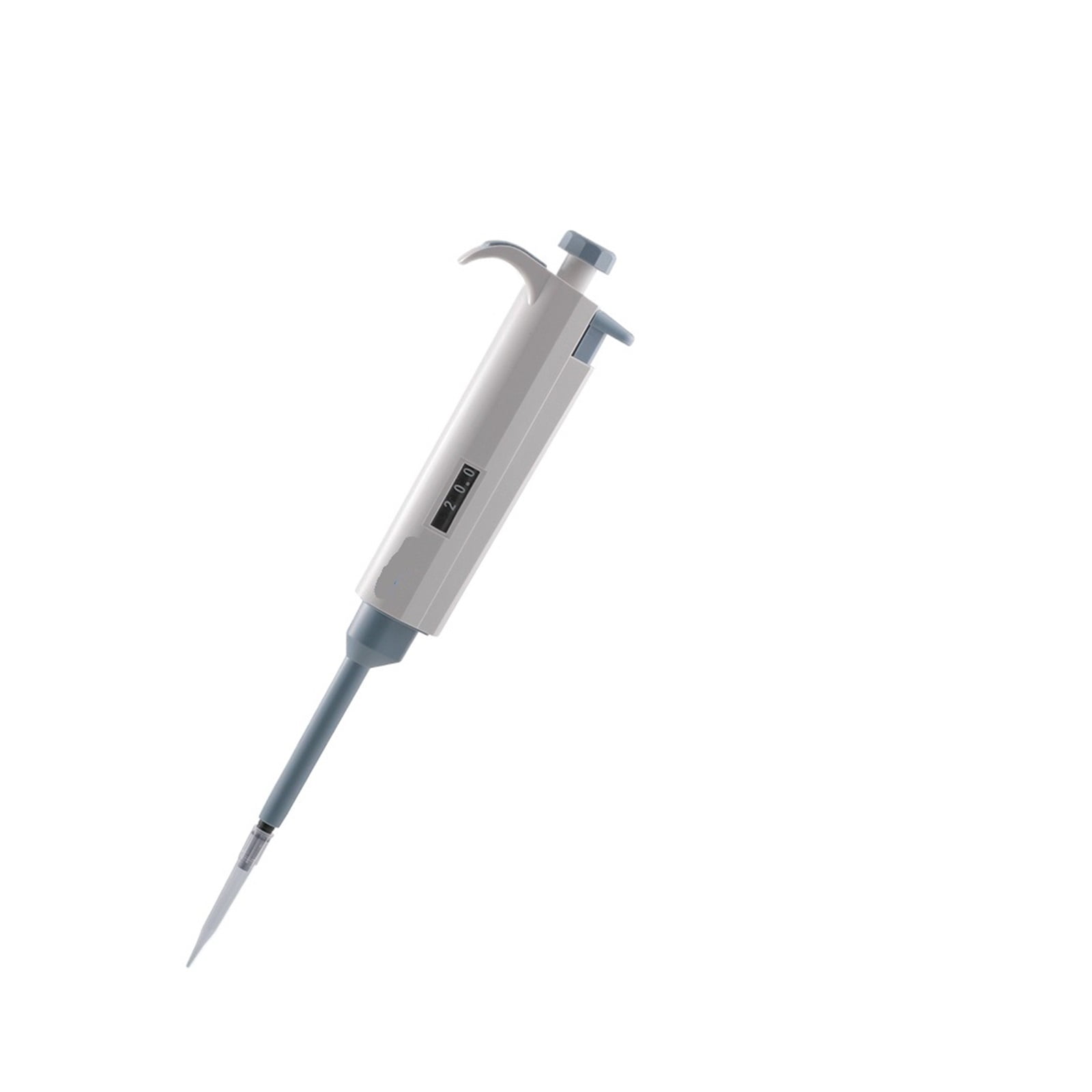 Laboratory Pipette Plastic With Pipette Tips Single Channel Digital ...