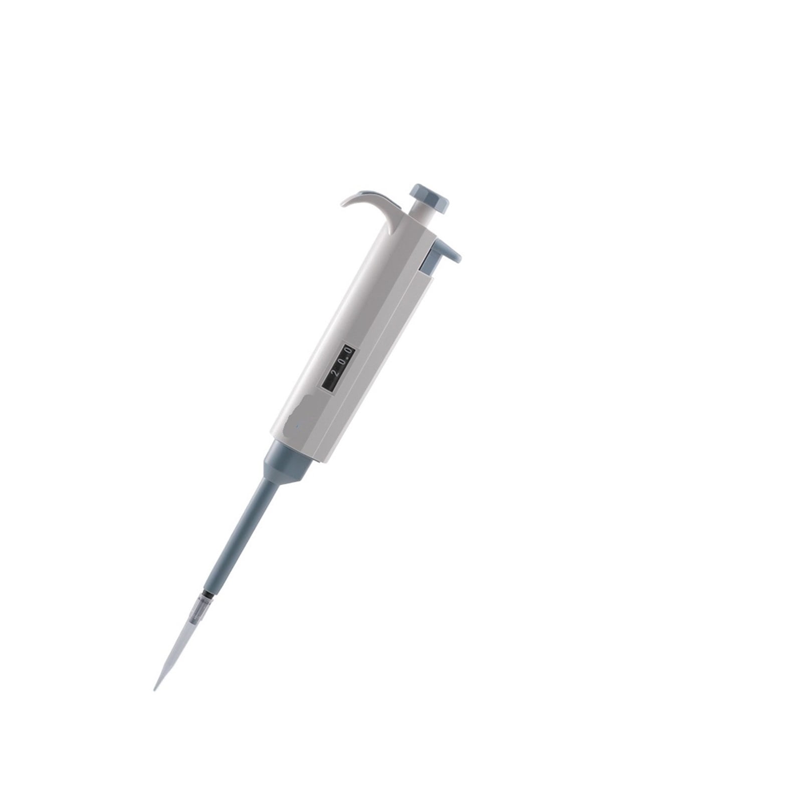 Laboratory Pipette Plastic with Pipette Tips Single Channel Digital ...