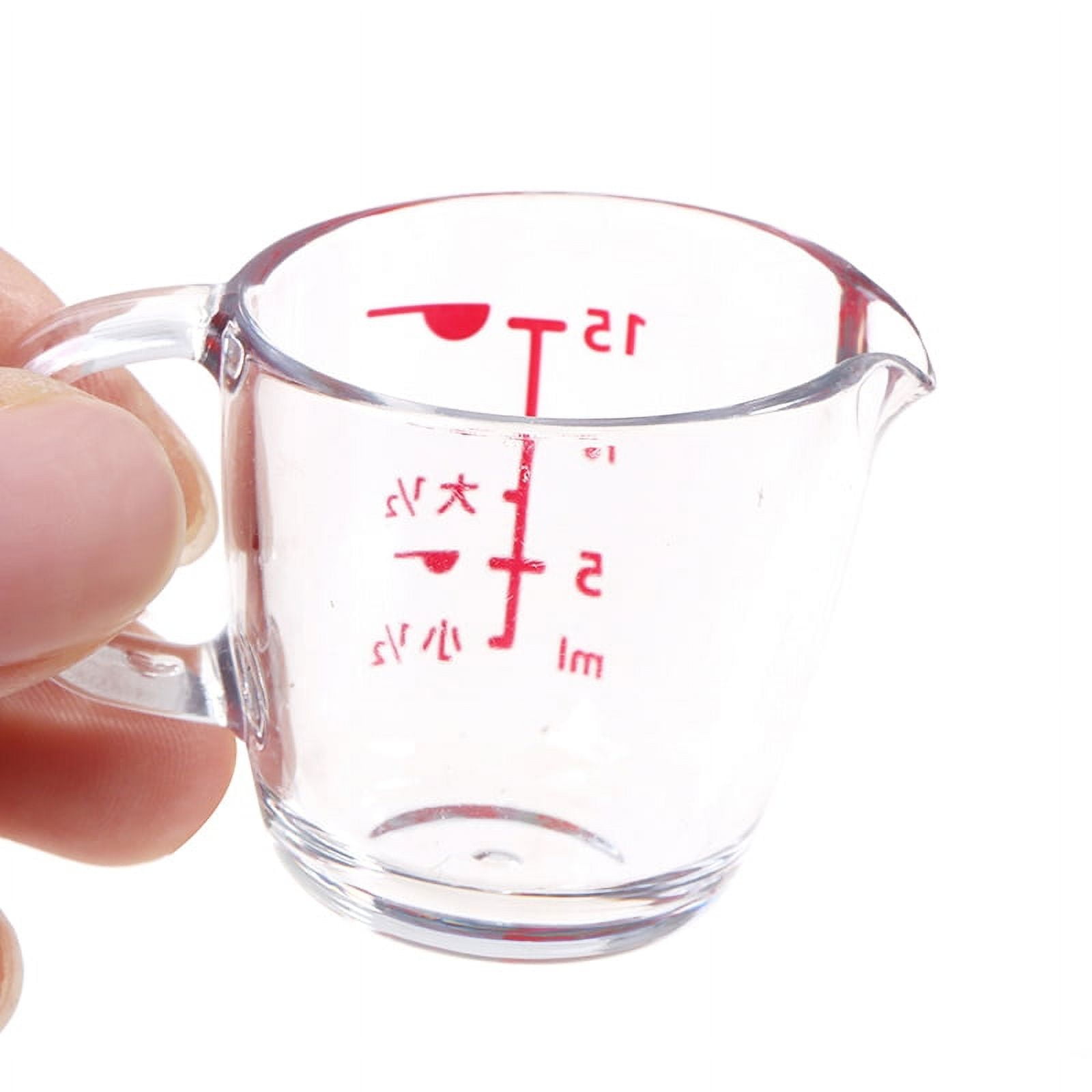 Laboratory Plastic measuring cup 15ml 1:12 Dollhouse Miniature ...