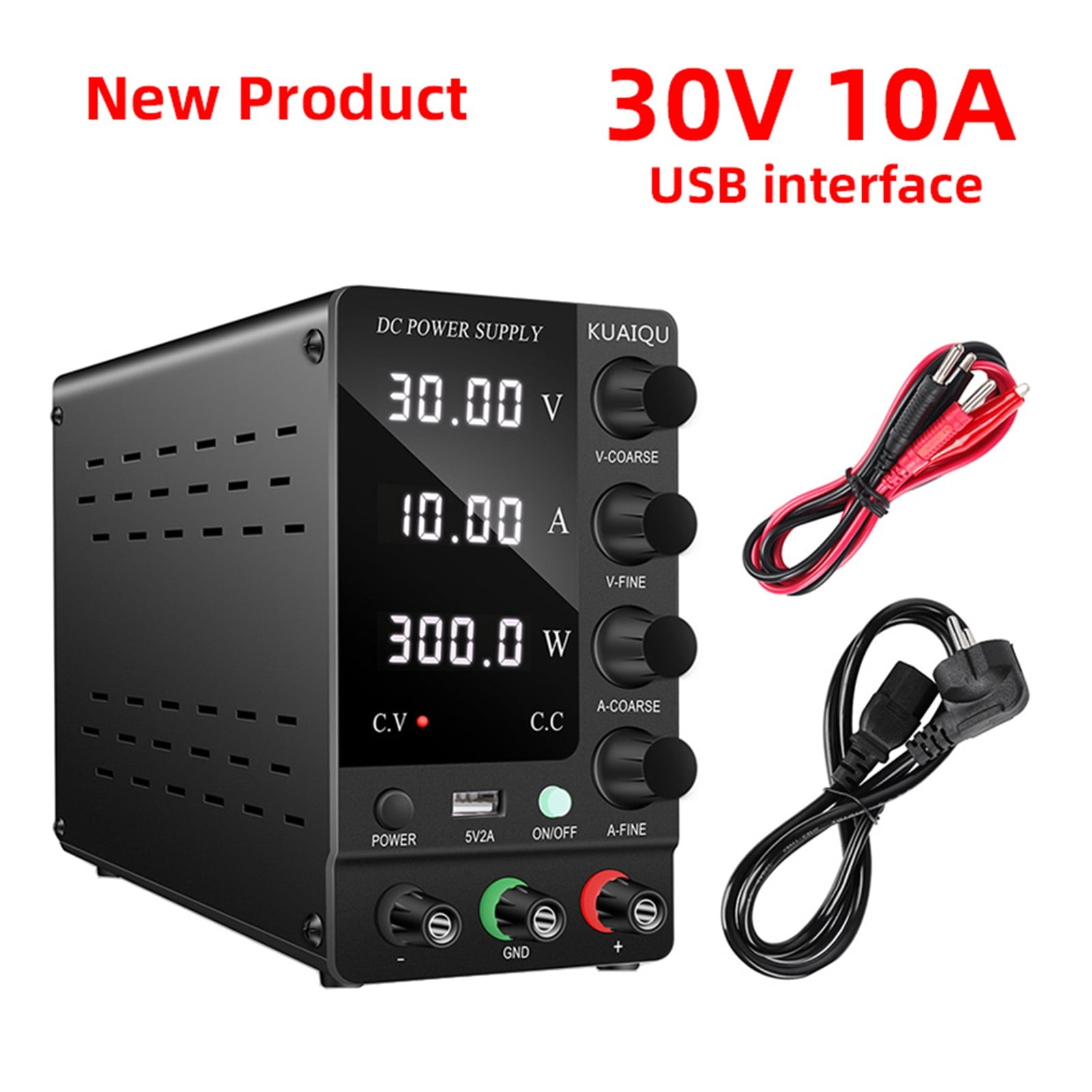 Laboratory Power Supply 30V10A Current Regulator Switch Power Supply ...