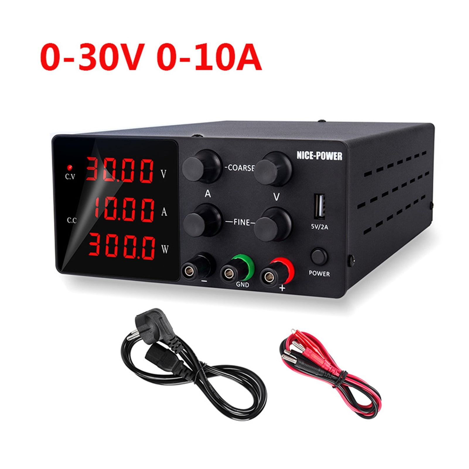 Laboratory Power Supply 30V10A Current Regulator Switch Power Supply ...