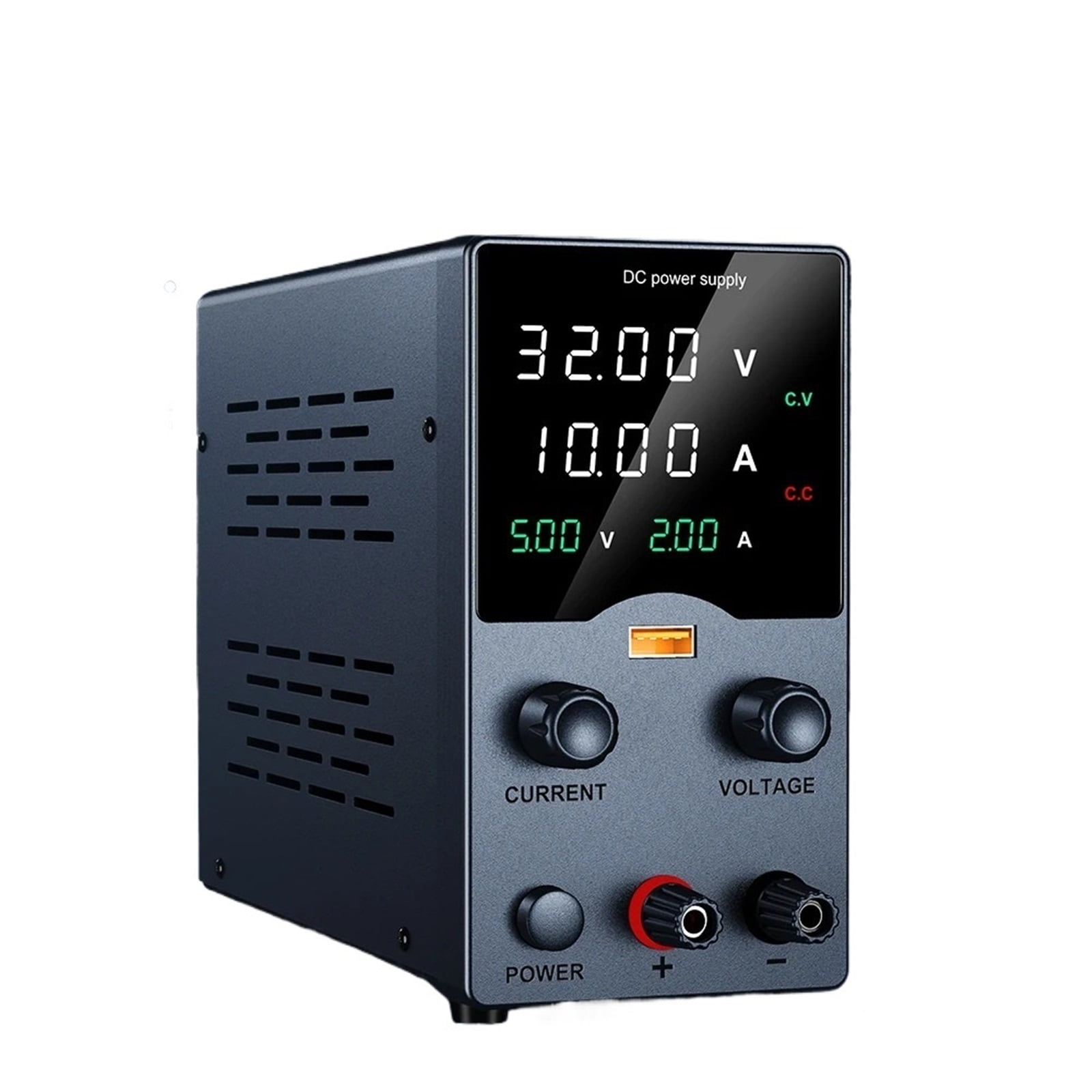 Laboratory Power Supply Adjustable With USB Output Display Lab Bench DC ...