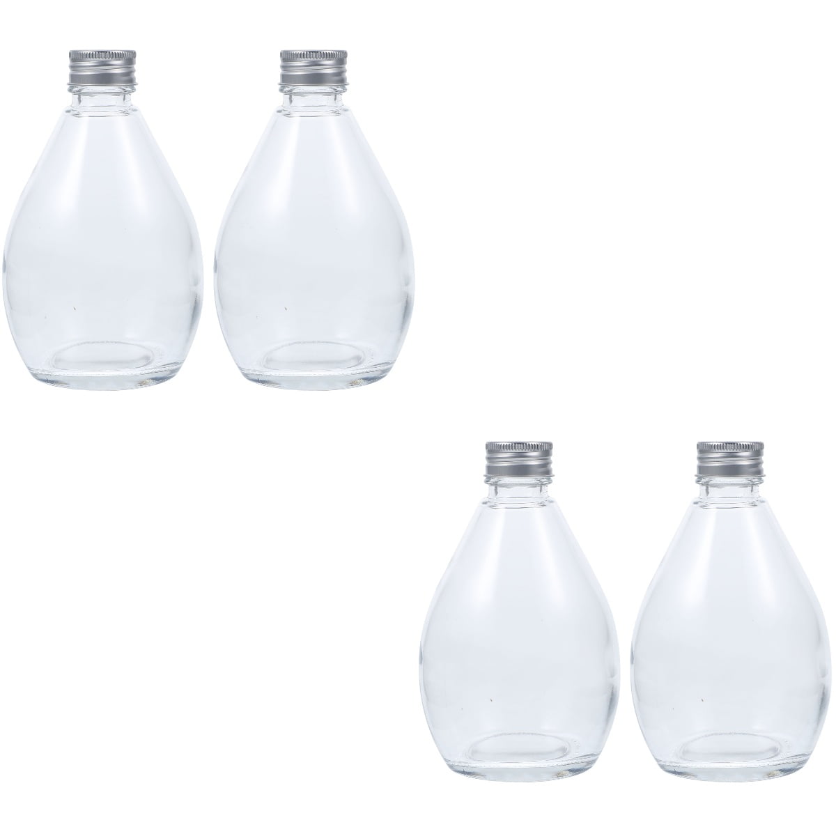 Laboratory Sample Container Floating Vase Glass Jar with Lid Cover ...