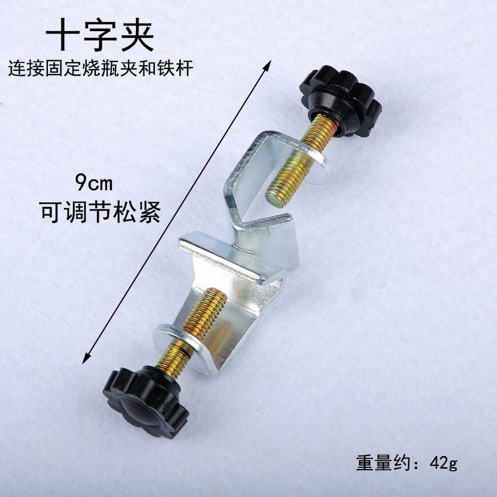 Laboratory Stand with Double Screw Clamp Holder for Chemistry ...