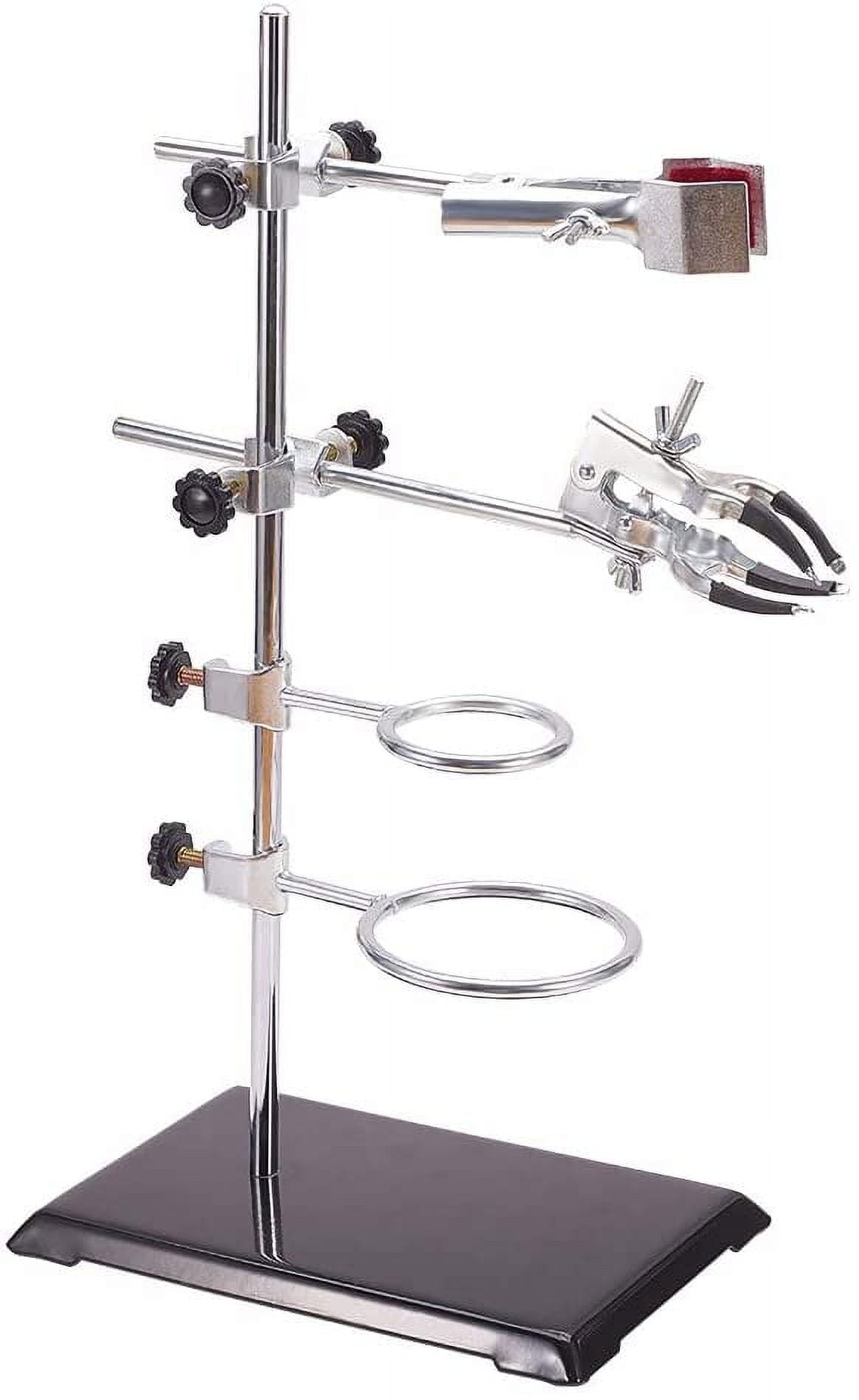Laboratory Support Stand with Rod Lab Clamp Flask Clamp Condenser Clamp ...