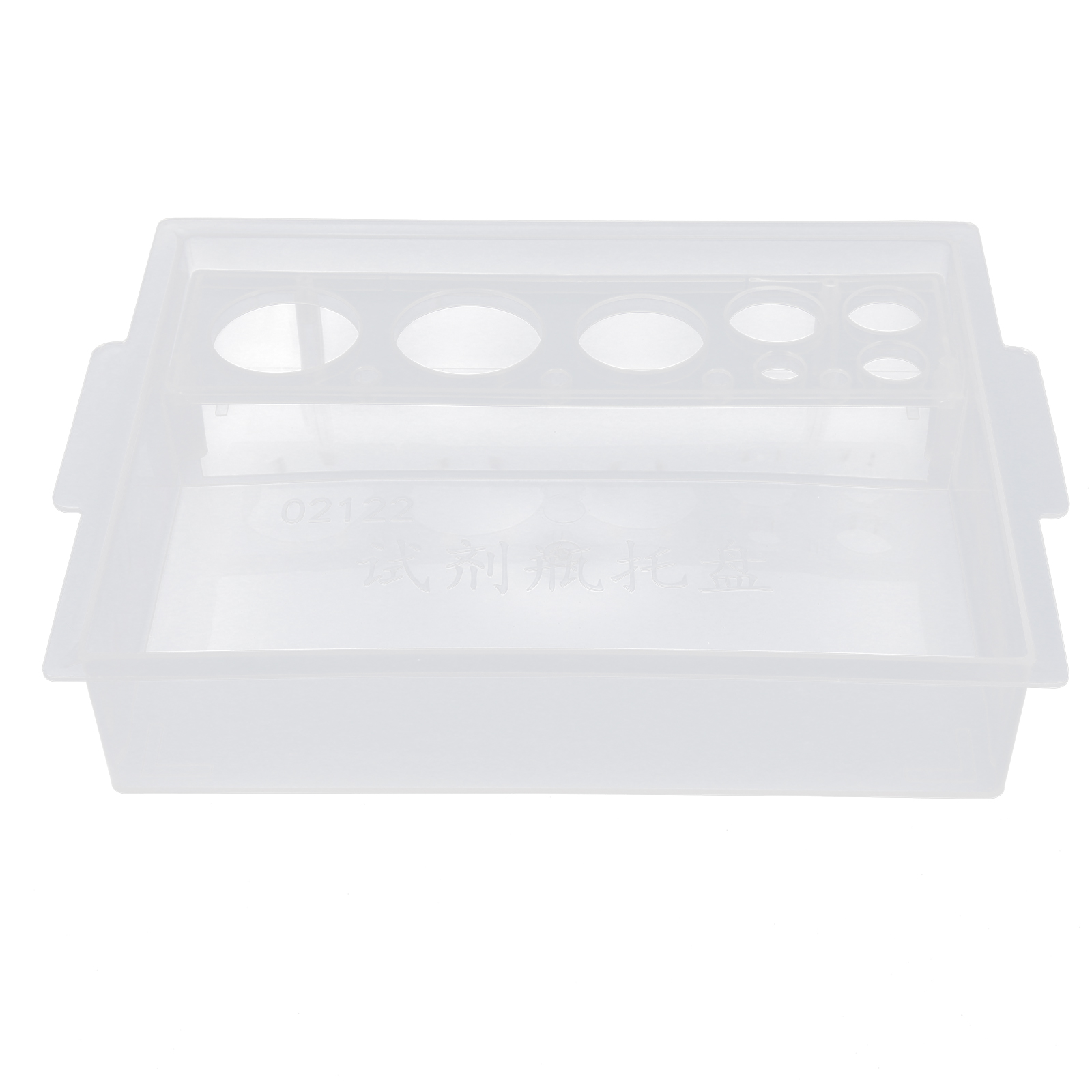 FONDOTIN Laboratory Test Tube Holder and Reagent Bottle Tray with Easy ...