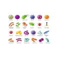 Laboratory Wall Art Scientific Illustration Poster Microbiology Chart ...