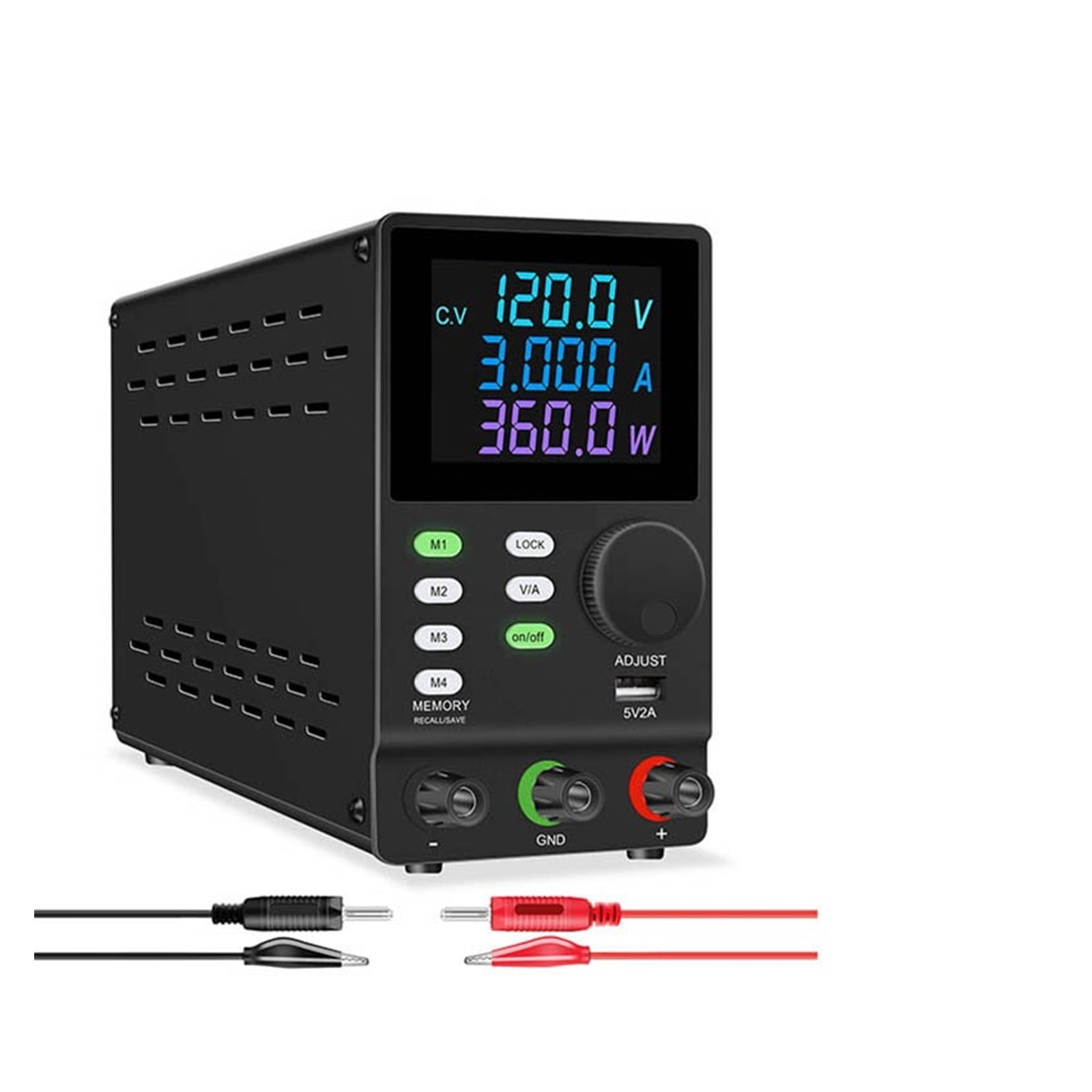 Laboratory Workbench Power Supply 120V 3A Adjustable DC Power Supply ...
