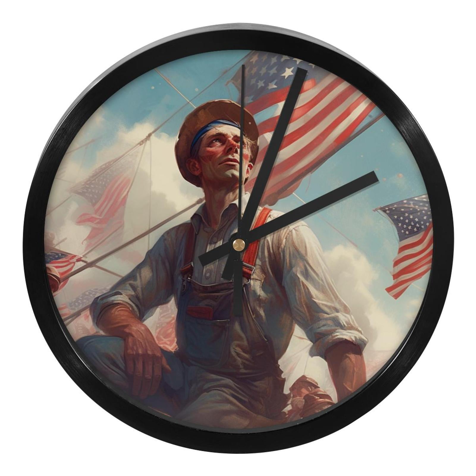 Labour Day Elegant Mother's Day Gifts for Mom - Quartz Wall Clock for ...