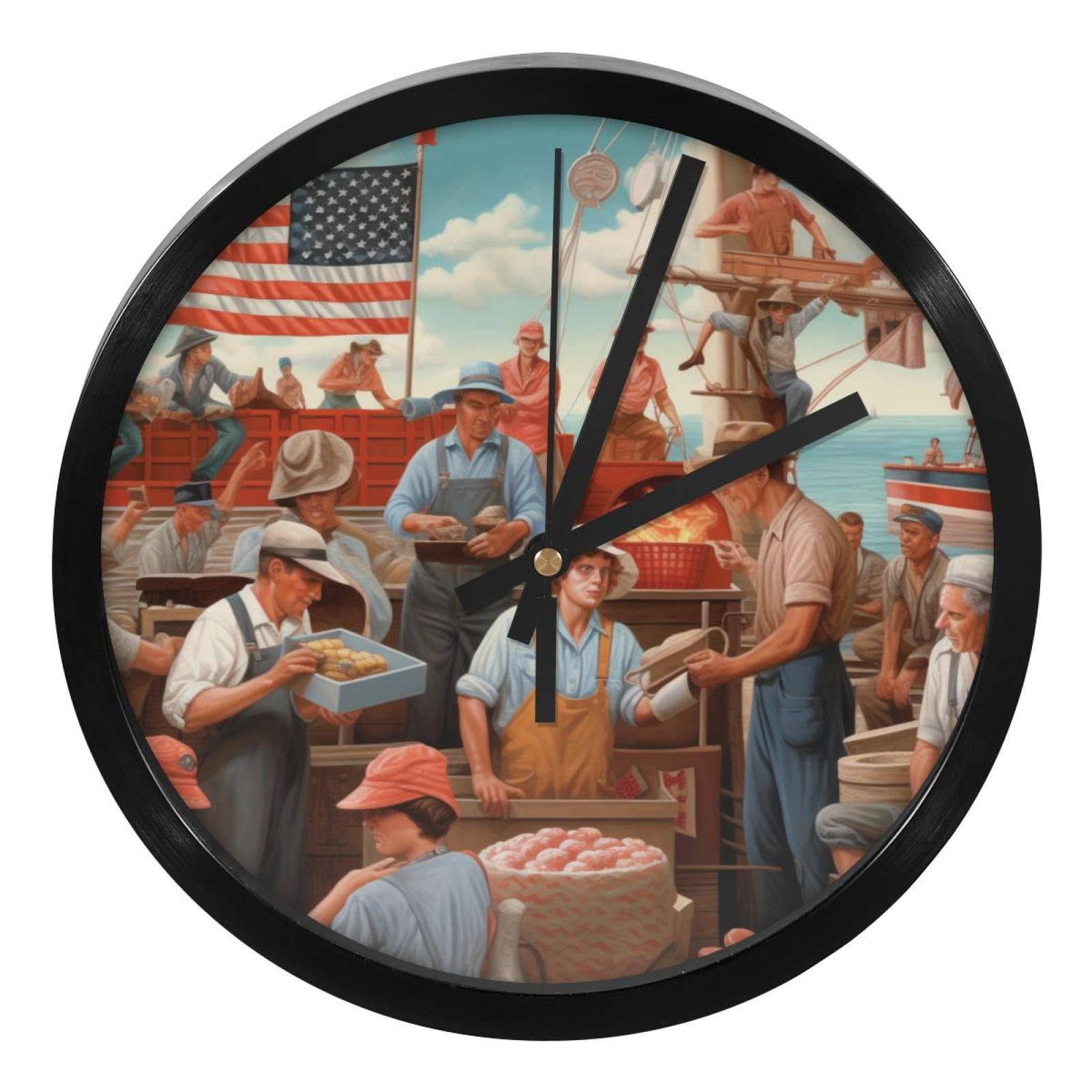 Labour Day Mother's Day Gifts from Daughter Wall Clock for Mom - Clock ...